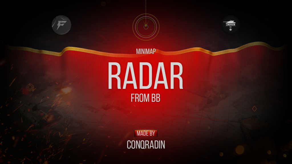 Радар / круги засвета на мини-карте из ББ - ForBlitz